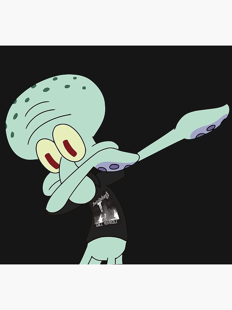 Dabbing Squidward