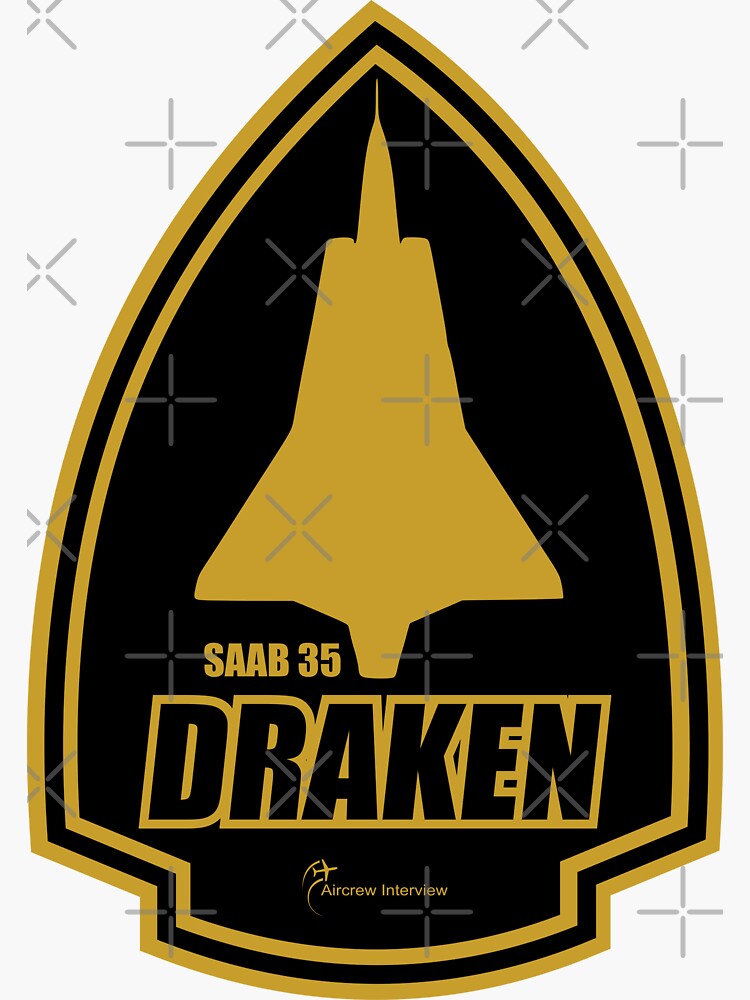 "Draken" Sticker by ACInterview | Redbubble