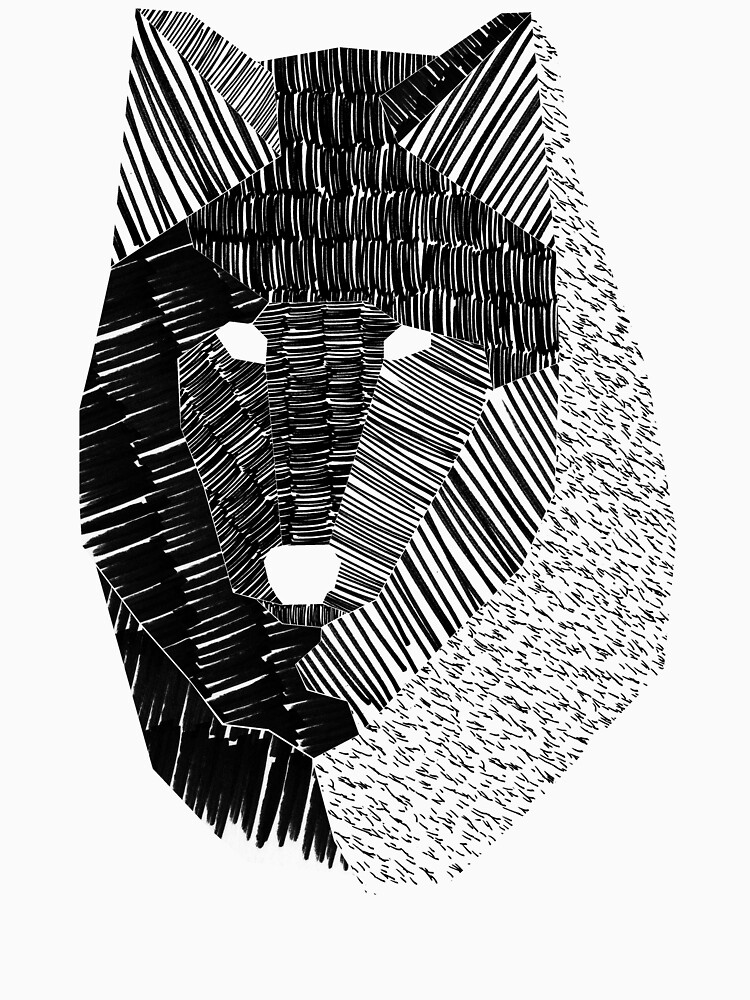 Wolf Mask T shirt By Ayarti Redbubble wolf-mask-t-shirt-by-ayarti-redbubble
