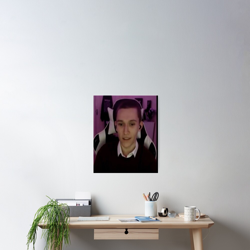 "jack manifold Dream smp face" Poster for Sale by bestizeyy | Redbubble