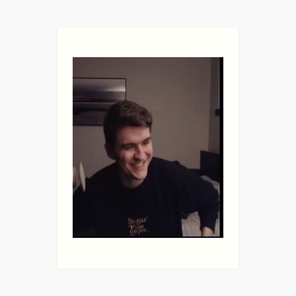 "jschlatt dream smp face" Art Print for Sale by bestizeyy | Redbubble