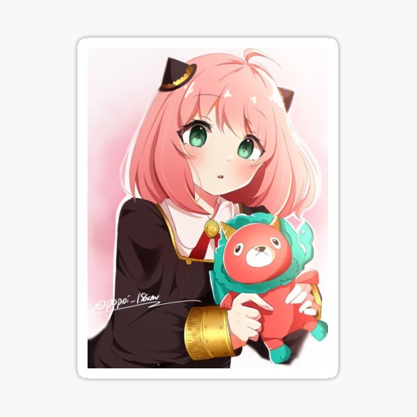 "Anya Forger" Sticker by anasshop25 | Redbubble