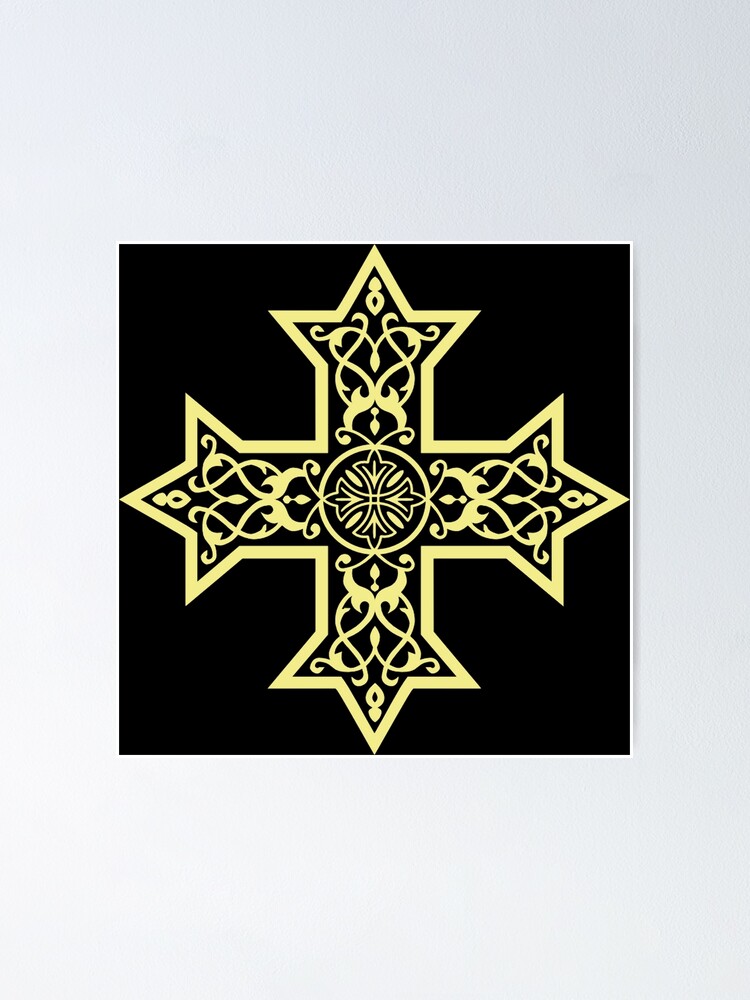 "Coptic cross" Poster for Sale by Markiiii | Redbubble