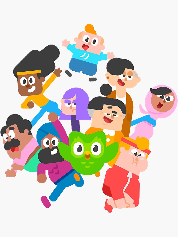 "Duo Characters" Sticker by EstherEst11 | Redbubble