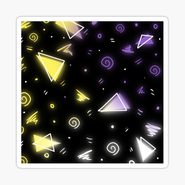 "Subtle Pride - Non-Binary" Sticker for Sale by The-Angels-Den | Redbubble