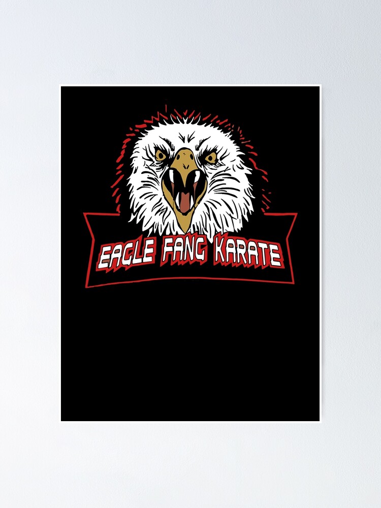 Póster «Logotipo de karate de colmillo de águila» de EstherEst11 ...