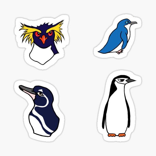 Penguin Stickers | Redbubble