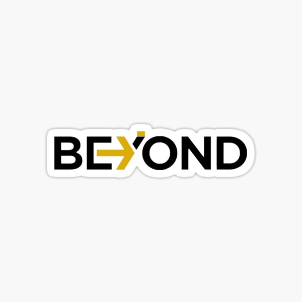 "Beyond - conceptual Art" Sticker for Sale by glassprism | Redbubble