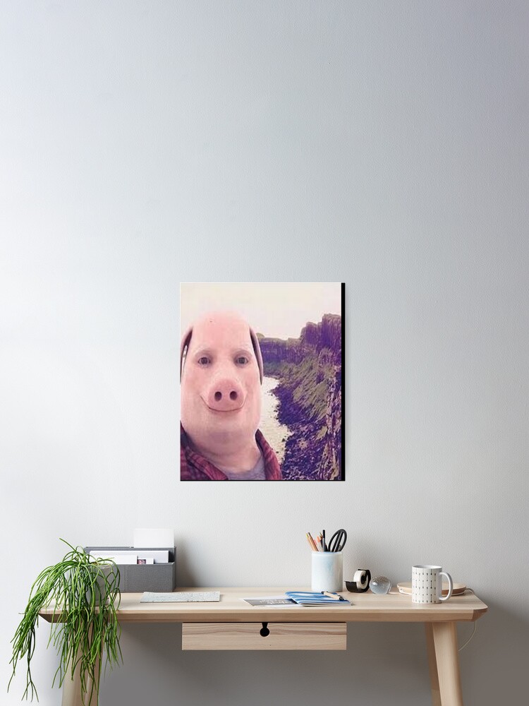 "technoblade face reveal" Poster for Sale by bestizeyy | Redbubble