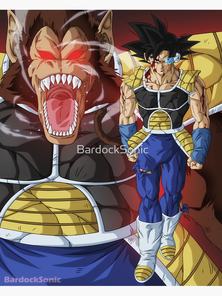 "Bardock" Sticker for Sale by BardockSonic | Redbubble