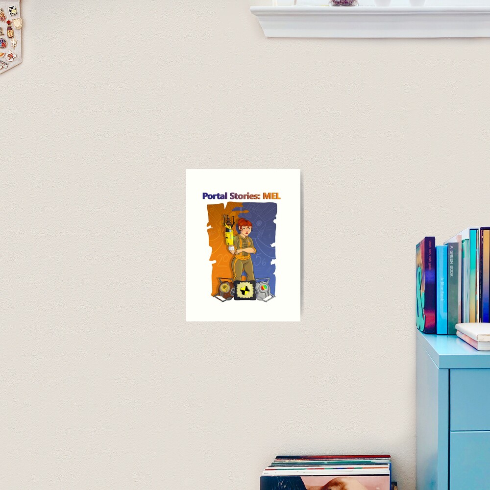 "Portal Stories: MEL Poster (Fan Made)" Art Print for Sale by ...