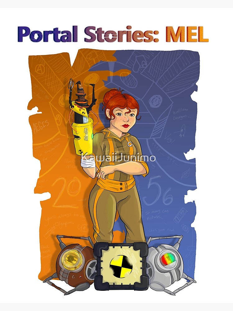 "Portal Stories: MEL Poster (Fan Made)" Poster for Sale by KawaiiJunimo ...