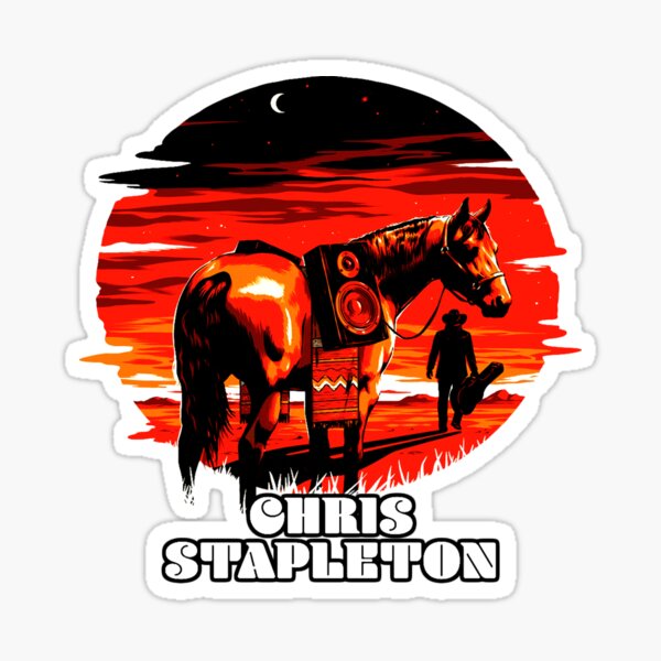"THE Christopher Alvin Stapleton American singer" Sticker for Sale by ...