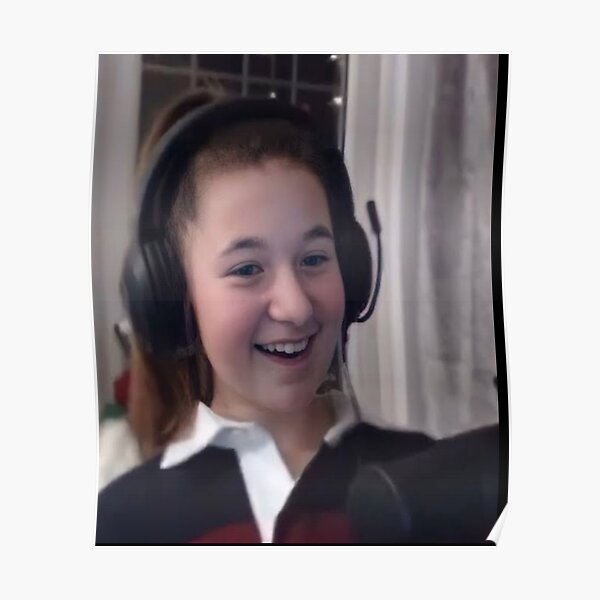 "lani lanusky dream smp face" Poster for Sale by bestizeyy | Redbubble