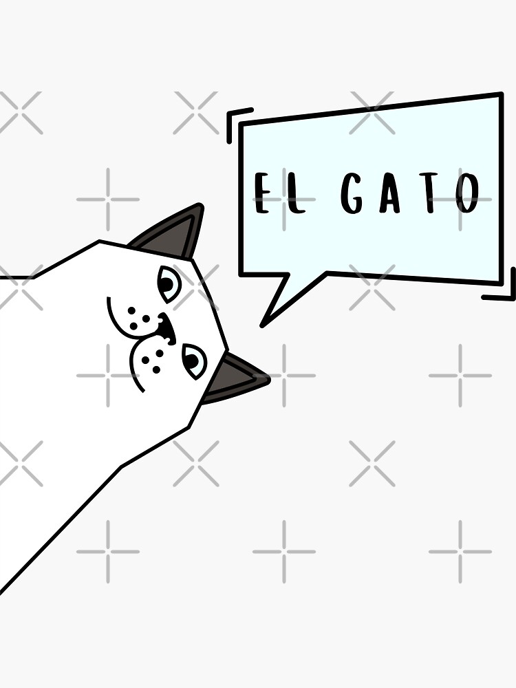 "Cat meme El gato" Sticker for Sale by Pixelish | Redbubble