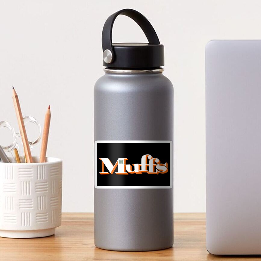 "The Muffs Band Logo" Sticker for Sale by noramclaugh | Redbubble