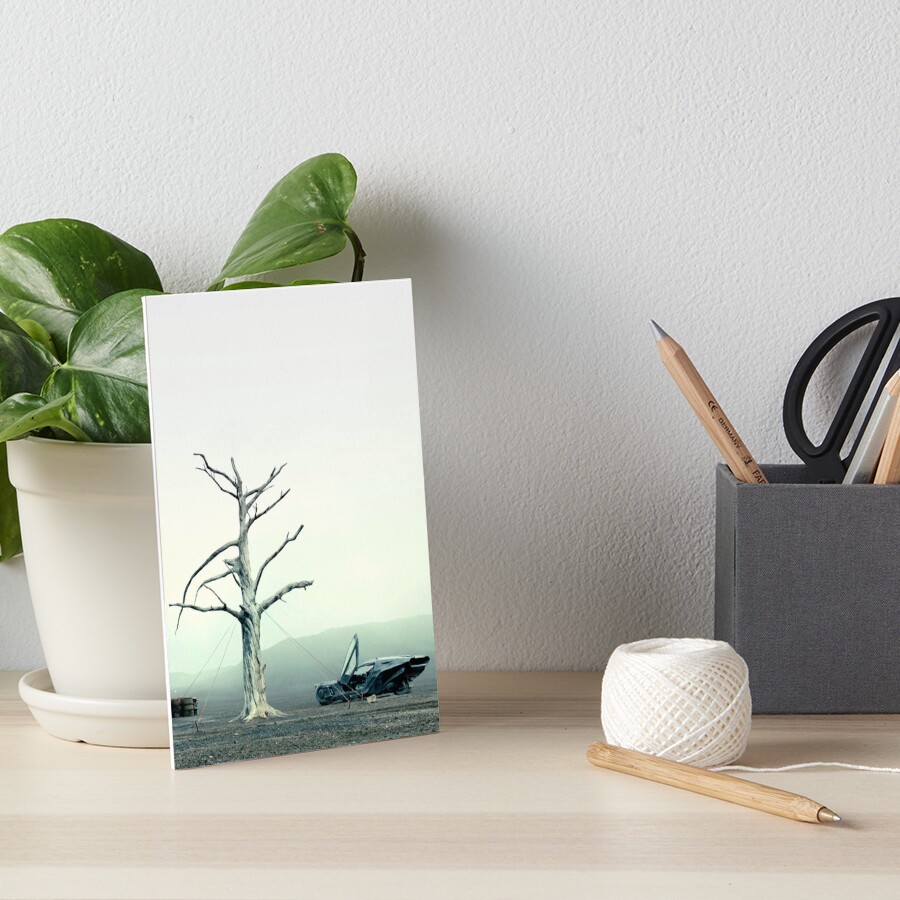 "BLADE RUNNER 2049 cyberpunk loneliness of a dead tree" Art Board Print ...