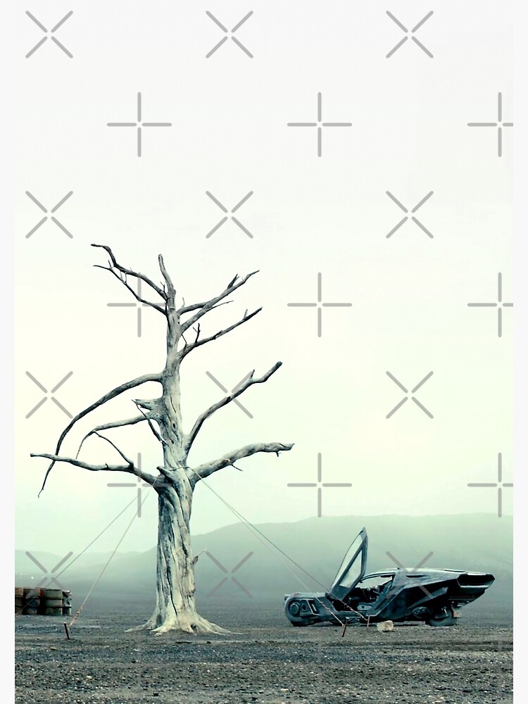 "BLADE RUNNER 2049 cyberpunk loneliness of a dead tree" Poster by ...