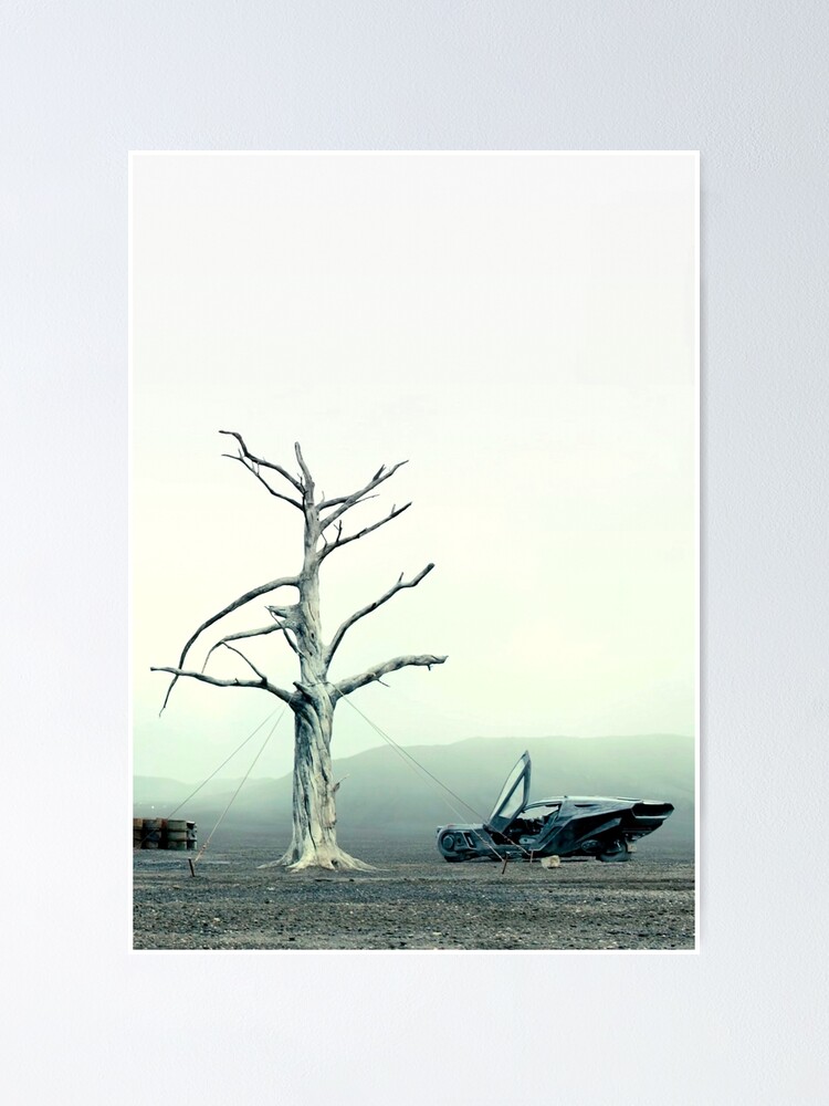 "BLADE RUNNER 2049 cyberpunk loneliness of a dead tree" Poster by ...