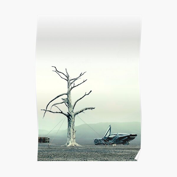 "BLADE RUNNER 2049 cyberpunk loneliness of a dead tree" Poster by ...