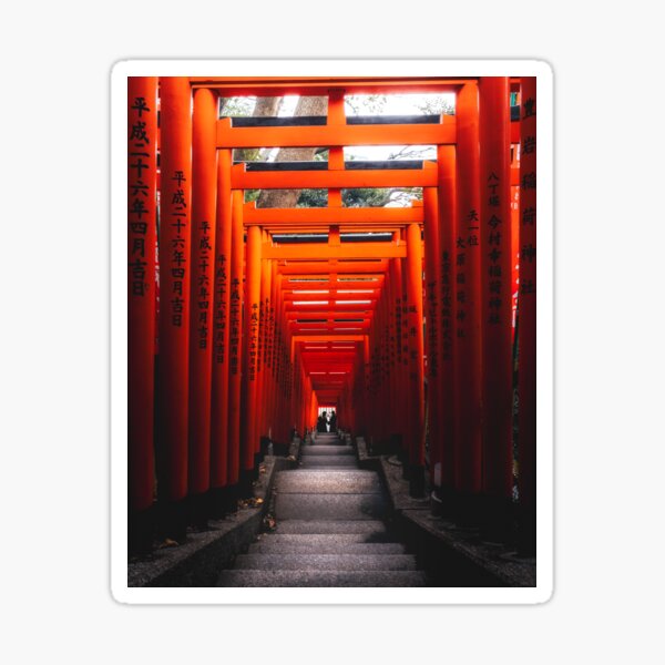 "Tori Gates of Japan" Sticker for Sale by Fowaad-Shaikh | Redbubble