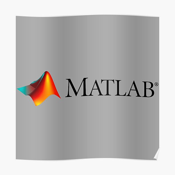 "matlab/mathlab logo" Poster for Sale by BluePencilArt | Redbubble