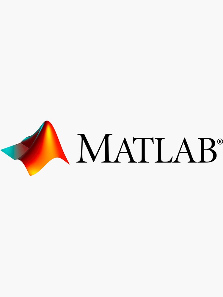 "matlab/mathlab logo" Sticker by BluePencilArt | Redbubble