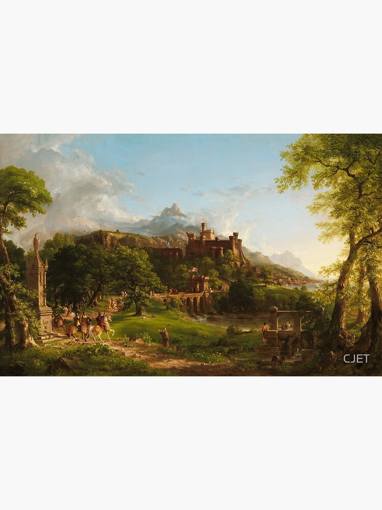 "The Departure | Thomas Cole | 1837 Romanticism Art" Poster for Sale by ...