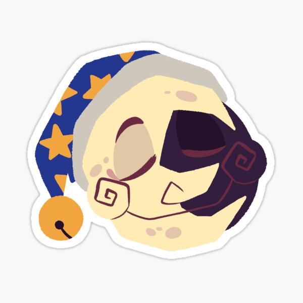 "Moondrop " Sticker for Sale by LyonialucidaArt | Redbubble