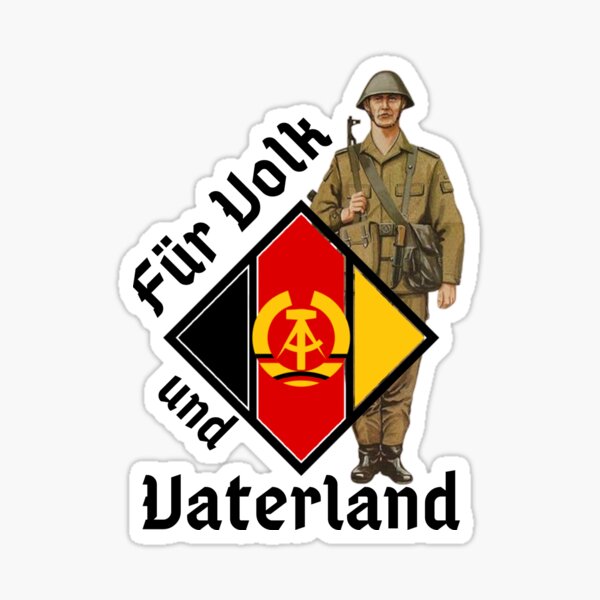 "The NVA for people and fatherland" Sticker by Siudesigns | Redbubble