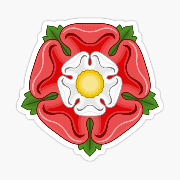 "Tudor Rose / Union rose" Sticker for Sale by mo91 | Redbubble