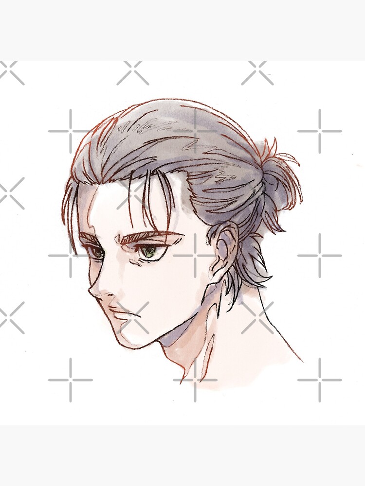 Lámina fotográfica «Ataque a los titanes Eren Jaeger MAPPA Obra de ...