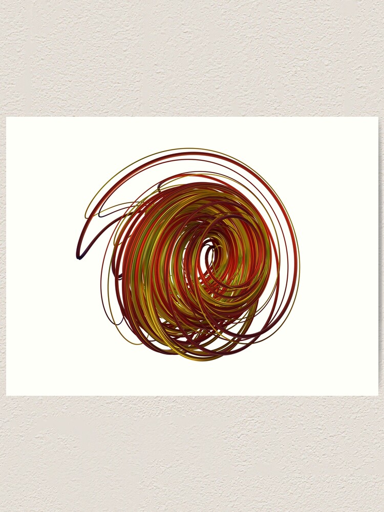 "Chaos Theory, Butterfly Effect - Hadley Chaotic Attractor #5" Art ...