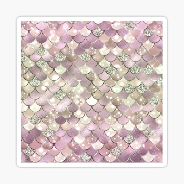 "Mermaid scales" Sticker by FGCART | Redbubble