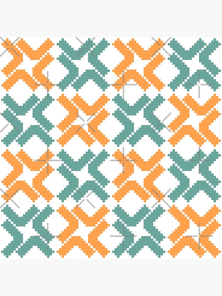 "Pinwheels Pixel Art Pattern" Poster for Sale by jebi-garden | Redbubble