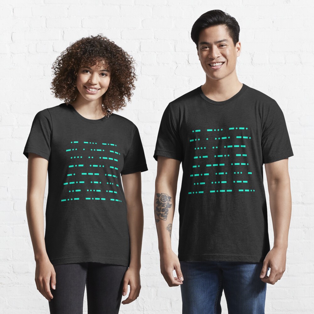 "Morse code alphabet" T-shirt for Sale by theoddnights | Redbubble ...