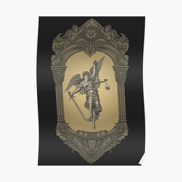 "The Goddess Of Themis or Lady of Justice" Poster for Sale by ...