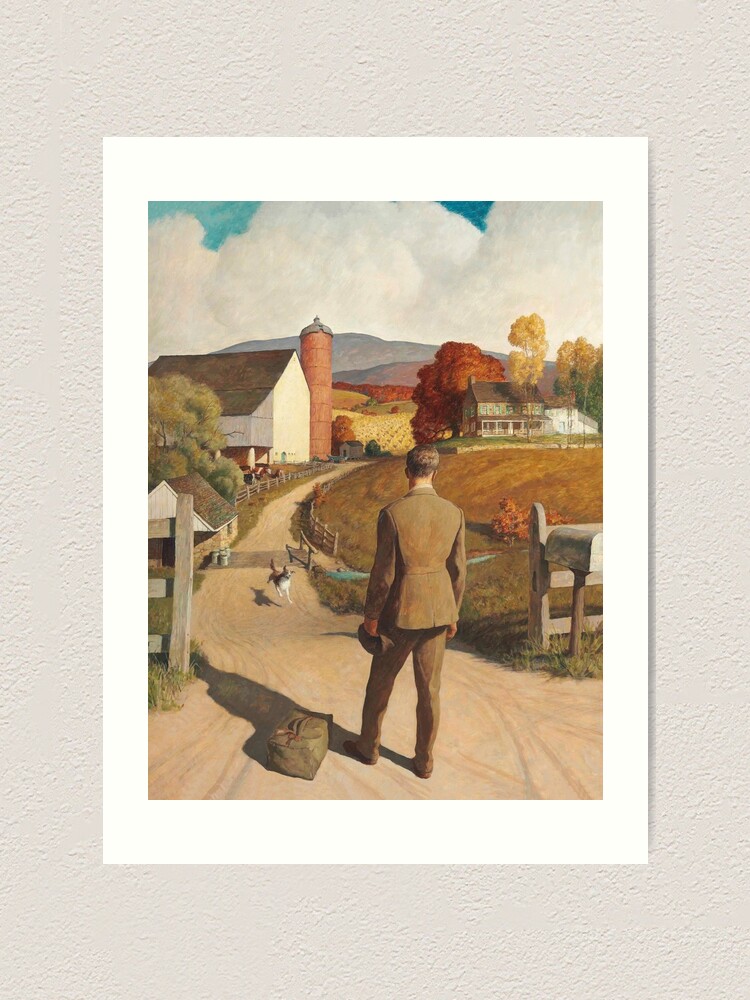 "The Homecoming | Newell Convers Wyeth | American Art" Art Print for ...