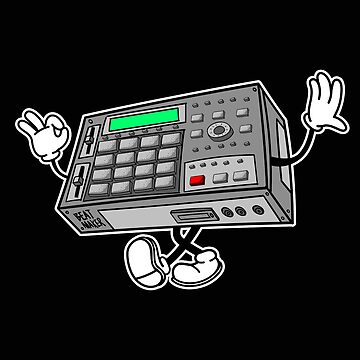 "Beat Maker Cartoon Character Music Producer" Poster for Sale by Músico ...