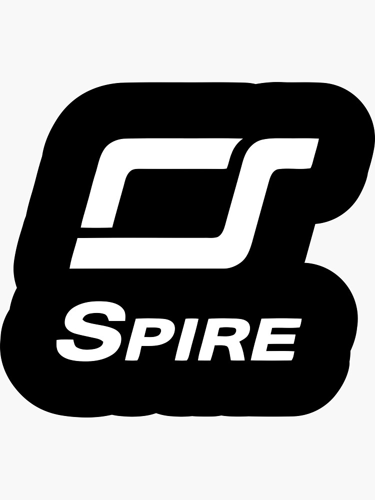 "Spire Logo" Sticker for Sale by JesseHufstetler | Redbubble