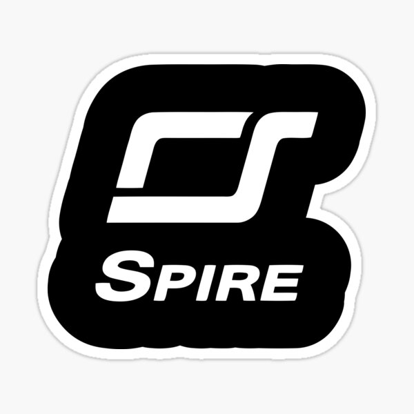 "Spire Logo" Sticker for Sale by JesseHufstetler | Redbubble