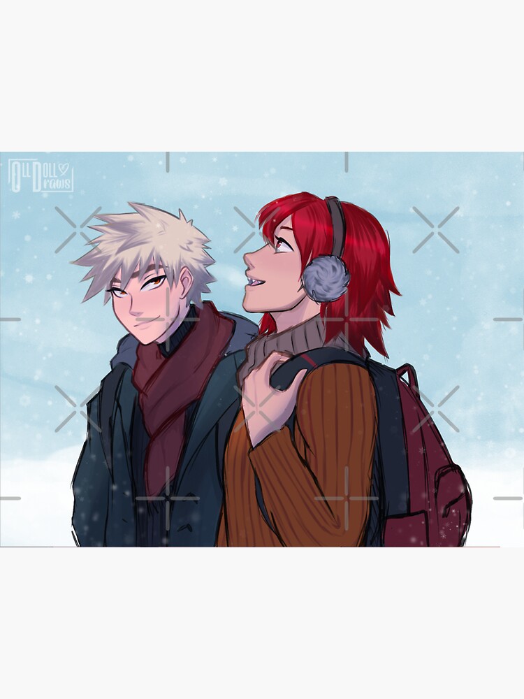 "Krbk Winter" Sticker for Sale by Olldoll-Draws | Redbubble