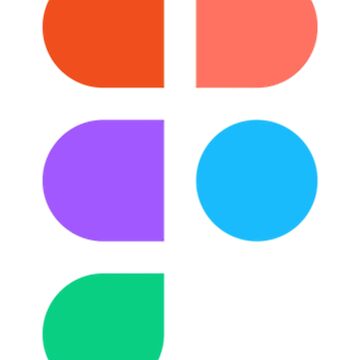 "Figma logo parts" Sticker for Sale by WalterMainse | Redbubble