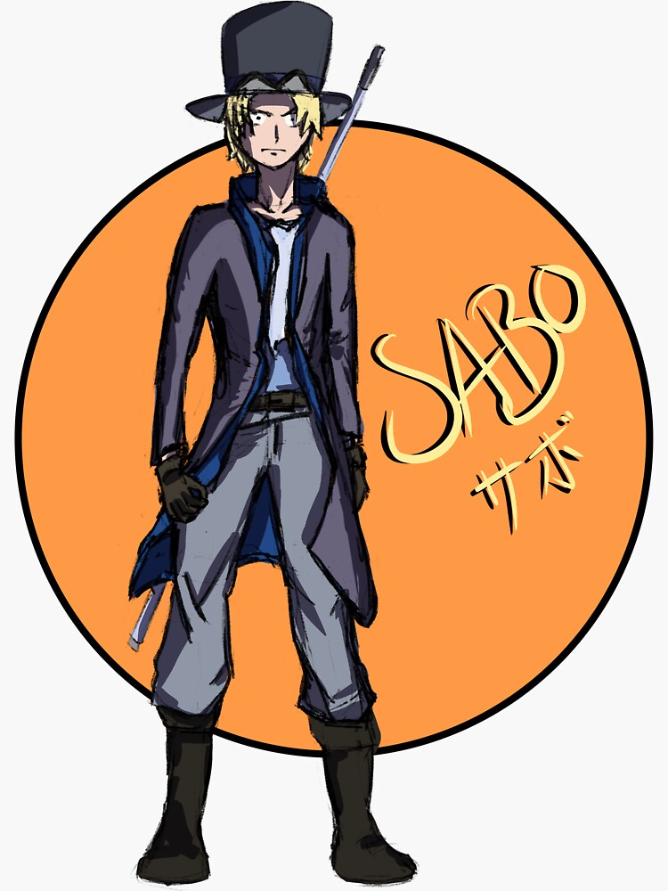 "Sabo" Sticker for Sale by Nightlea | Redbubble