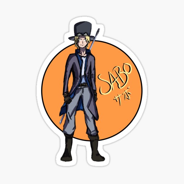 "Sabo" Sticker for Sale by Nightlea | Redbubble