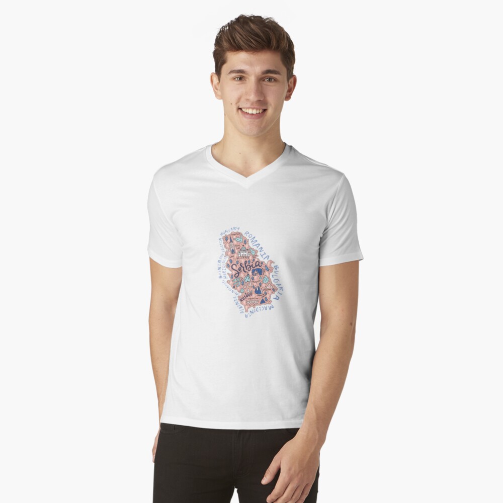 "Map of Serbia" Sticker for Sale by favete | Redbubble