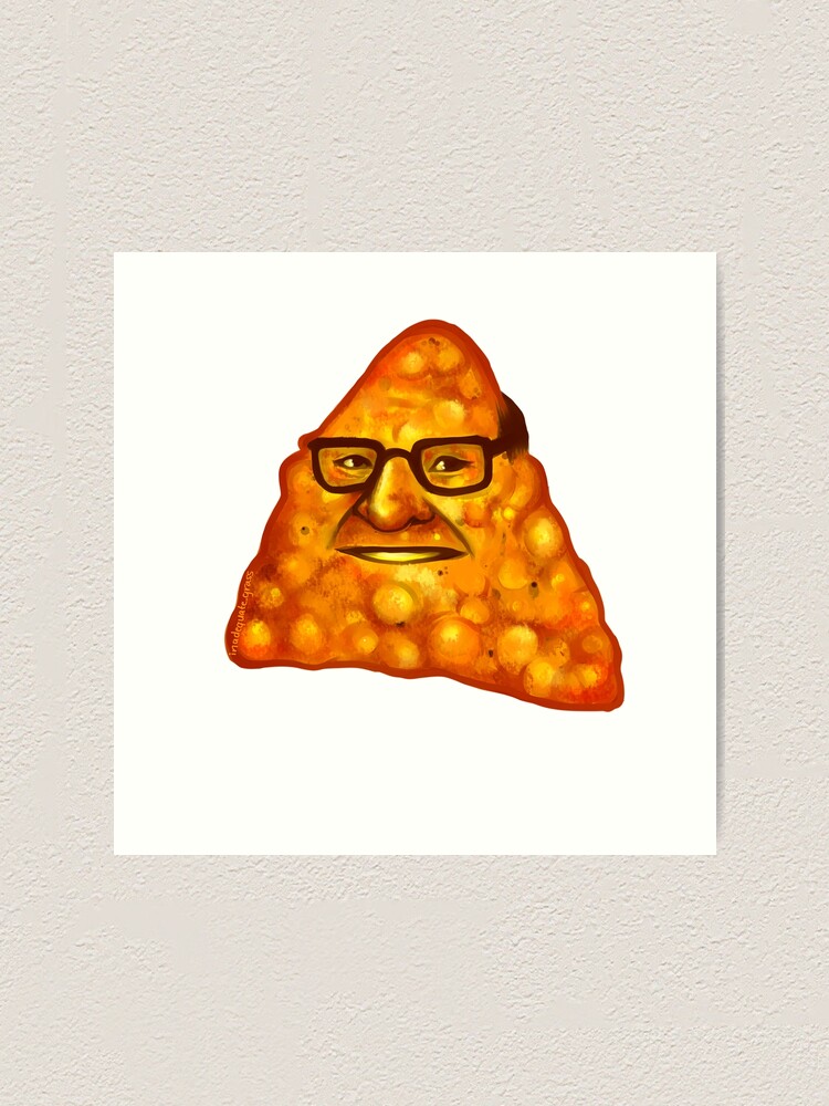 "Danny Dorito" Art Print for Sale by dezainabeibii | Redbubble