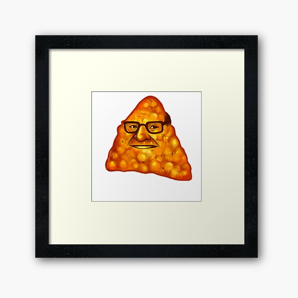 "Danny Dorito" Framed Art Print for Sale by dezainabeibii | Redbubble