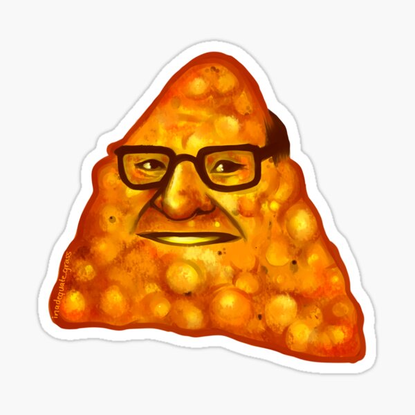 "Danny Dorito" Sticker for Sale by Elijah Humphrey | Redbubble