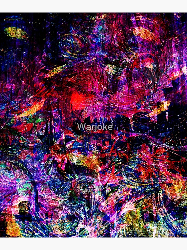 "Graffiti Forest Sublime abstract art" Poster for Sale by Warjoke ...